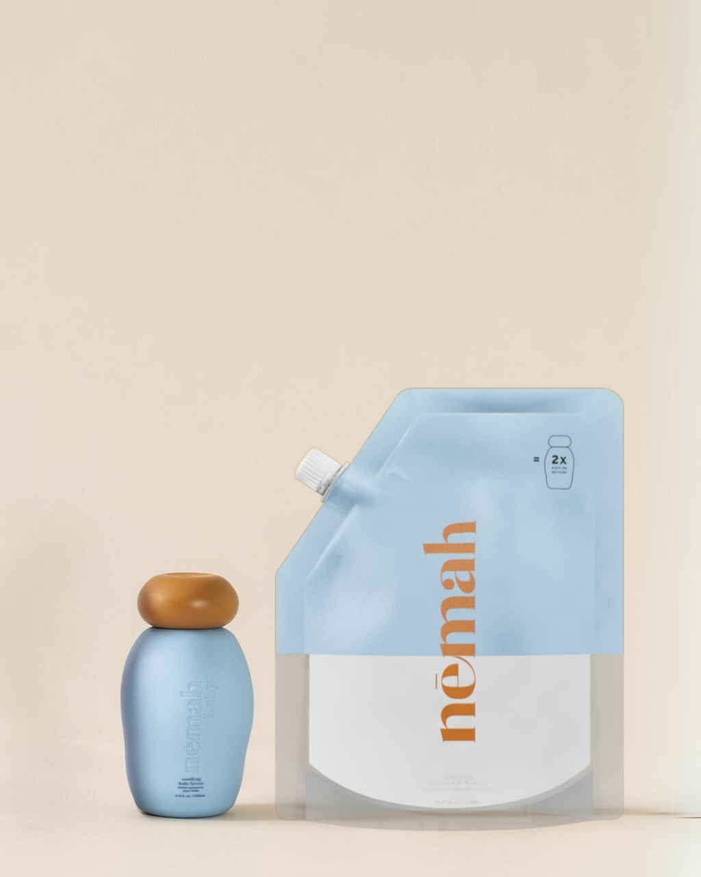 Soothing Baby Lotion Refill Set – Nēmah